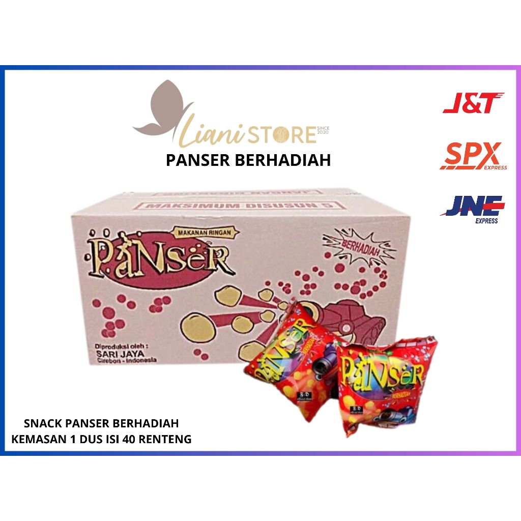 Jual Snack Panser Berhadiah Uang isi 40 Bungkus | Shopee Indonesia