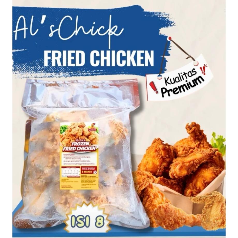 Jual Al' s Chick Frozen Fried Chicken II Ayam Krispy Enak | Shopee ...