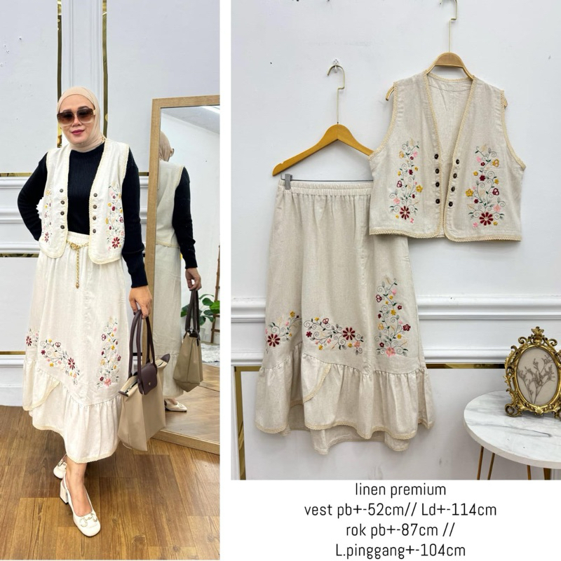 Jual One Set Rok + Vest | Shopee Indonesia