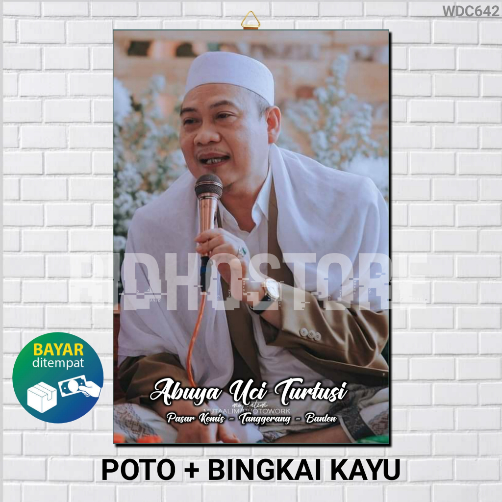 Jual Poster Poto Abuya Uci Turtusi Cilongok, Poto + Bingkai Ukuran 30x45 | Shopee Indonesia