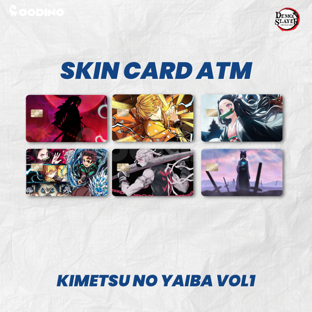 Jual SKIN CARD ATM KIMETSU NO YAIBA VOL 1 | Shopee Indonesia