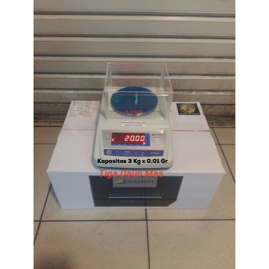 Jual Timbangan Analitik / Timbangan Emas / Lab Kapasitas 3000 Gr / 0,01 ...
