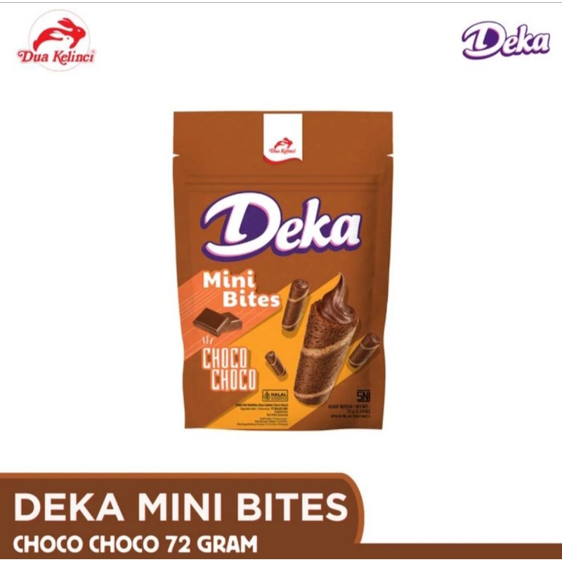 Jual DEKA Mini Wafer Bites - Choco Choco (72gr) | Shopee Indonesia