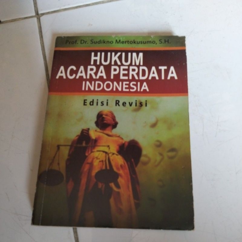 Jual prof. dr. sudikno mertokusumo hukum acara perdata indonesia edisi revisi | Shopee Indonesia