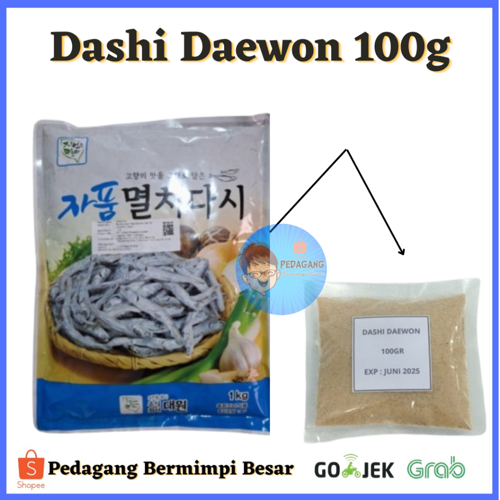 Jual Dashi Daewon 100g / Dashi/ myeolchi dashi/ daewon/ Dashi | Shopee ...