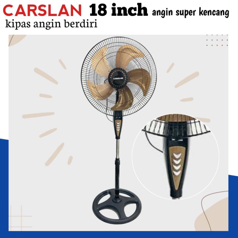 Jual StandFan CARSLAN CS 1821 kipas angin berdiri 18 inch/kipas angin ...