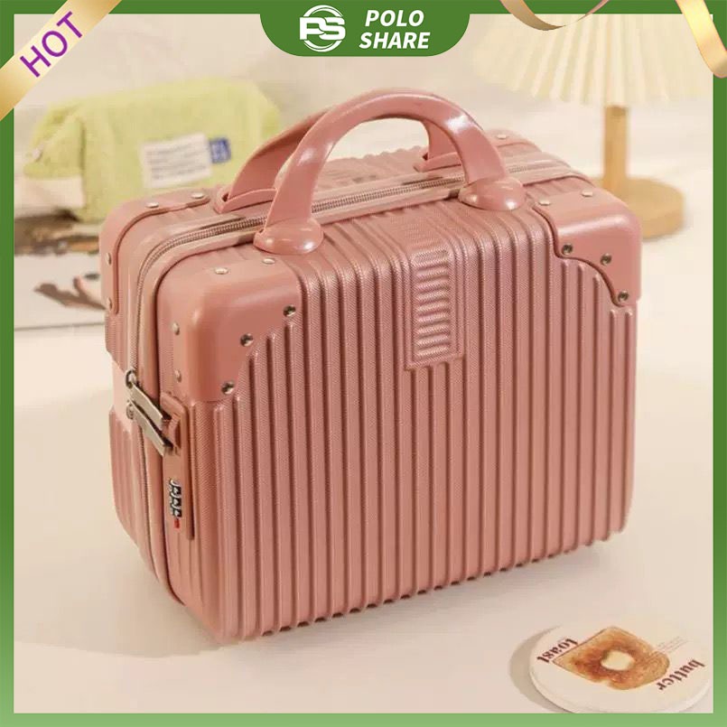 Jual Poloshare Koper 14 inch Mini Travel Beauty Case | Shopee Indonesia