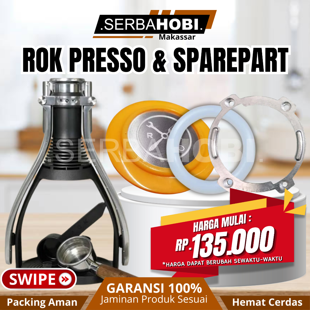 Jual Alat Kopi Manual Rok Presso / Sparepart Rok Presso Karet Ring ...