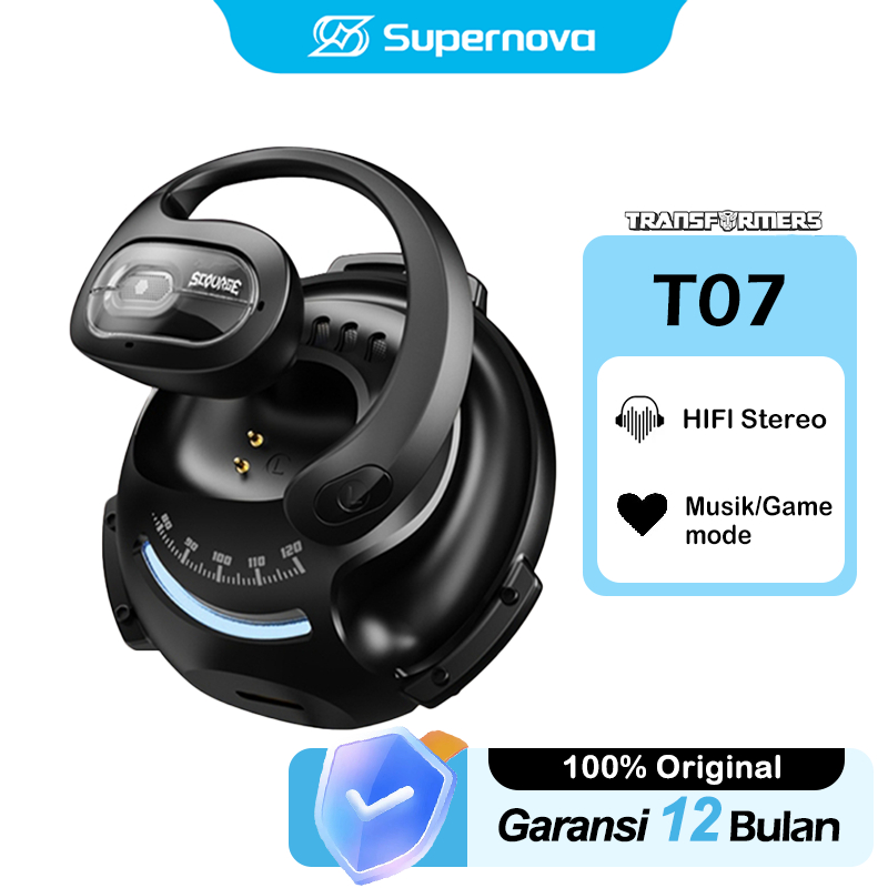 Jual Transformers T07 True Wireless Bluetooth Headset Earhook Earphone ...