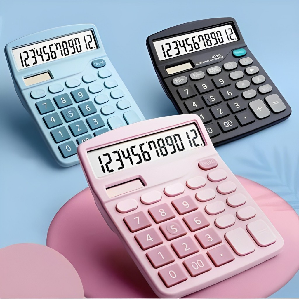 Jual KALKULATOR DAGANG SIMPLE 12 DIGIT CALCULATOR SOLAR POWERED ...