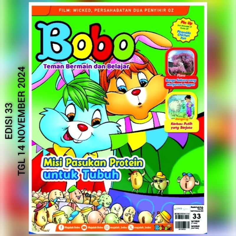 Jual MAJALAH BOBO EDISI OKTOBER - NOVEMBER 2024 | Shopee Indonesia