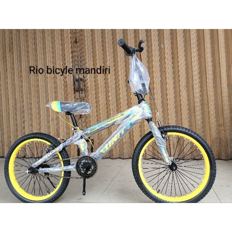 Jual SEPEDA BMX UNITY RING 20 INC,WARNA KUNING | Shopee Indonesia