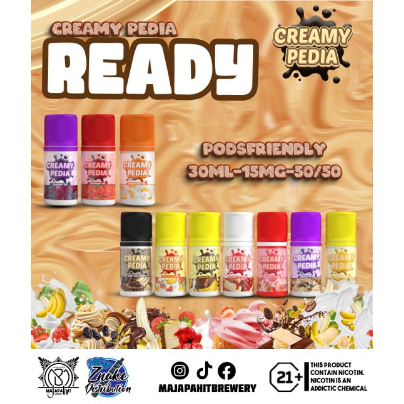 Jual Creamy Pedia series 30ml | Shopee Indonesia