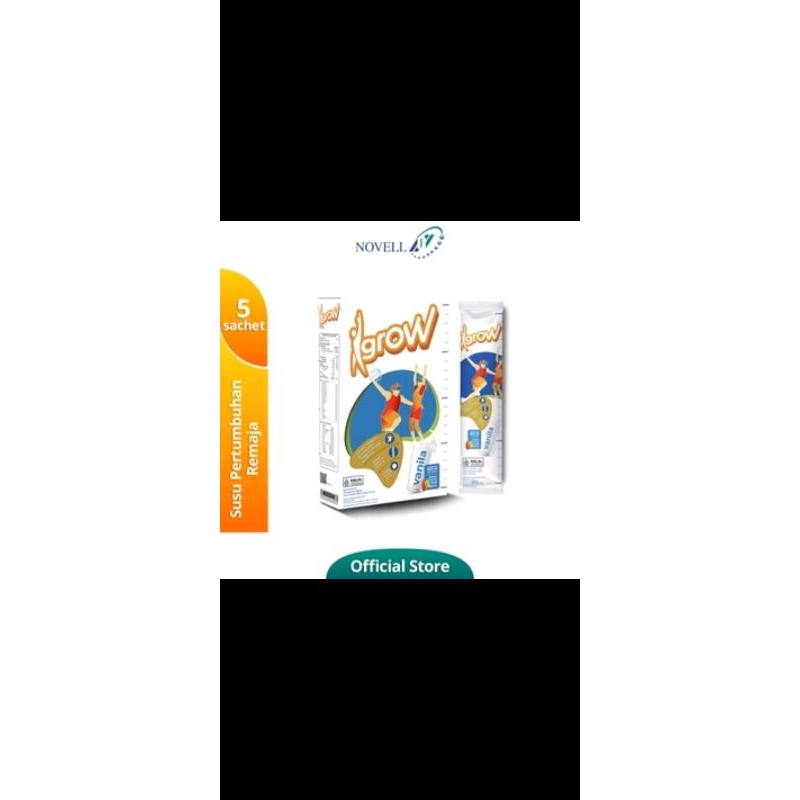 Jual susu i-grow 235gr (5 stickpak) | Shopee Indonesia