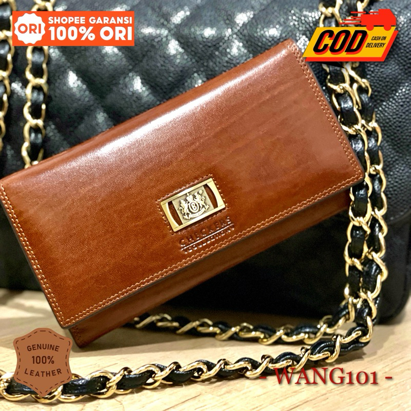 Jual WANG101 -- Dompet Kulit CHECKERS 64N Original - Jaminan Asli atau ...