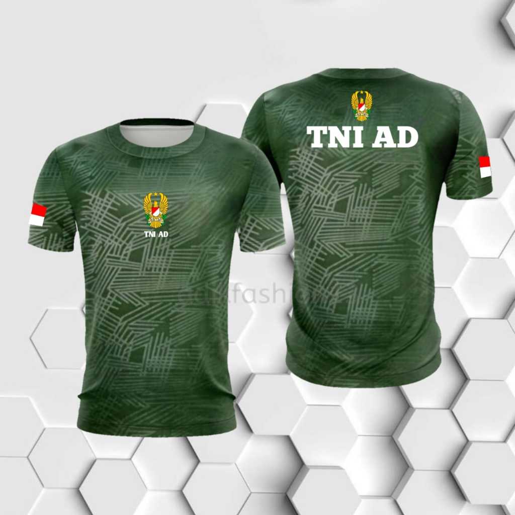 Jual KAOS JERSEY TNI AD TERBARU BAHAN DRYFIT EMBOS BISA COD | Shopee Indonesia