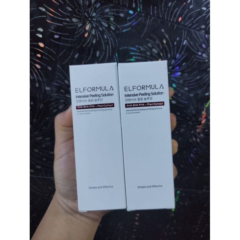 Jual Elformula intensive peling solution peeling serum elformula ...