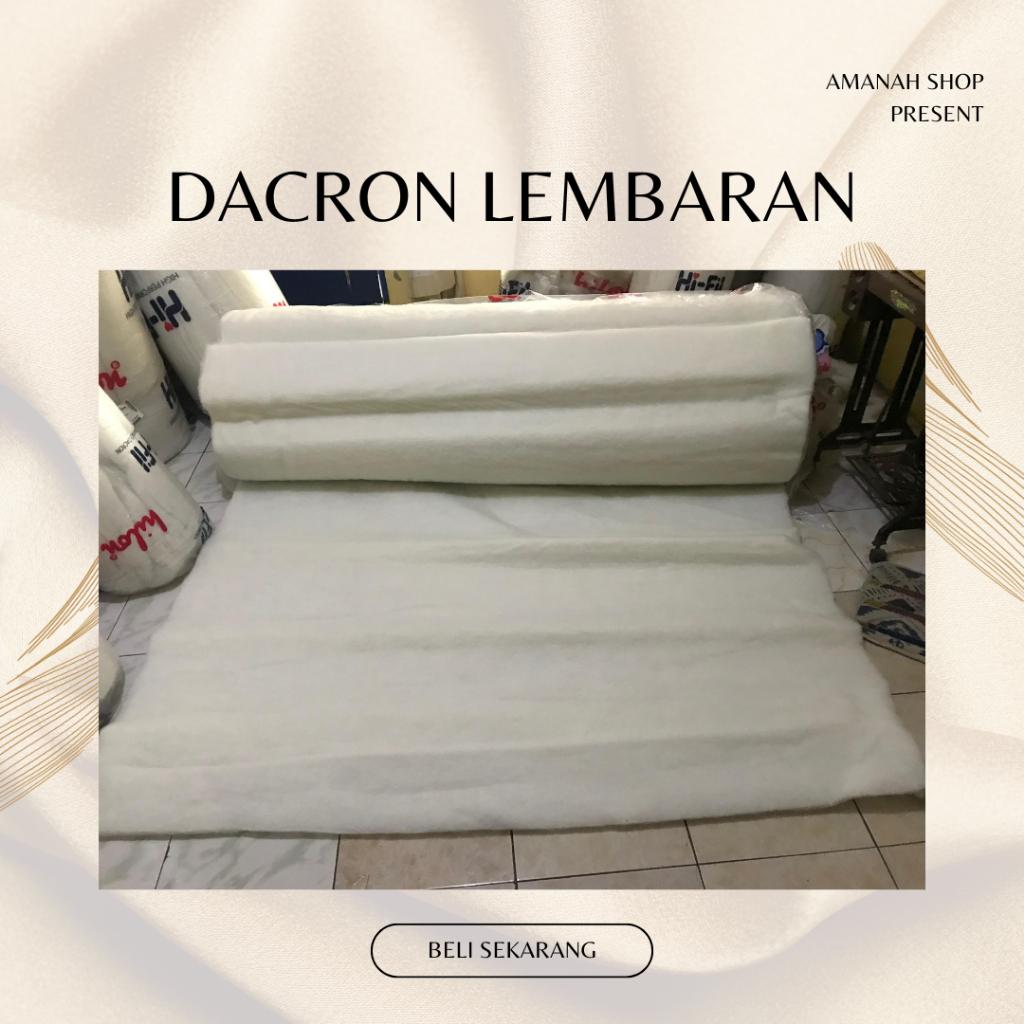 Jual Dakron lembaran ukuran 100x200 9 oz tebal 3cm GSM 350 | Shopee ...