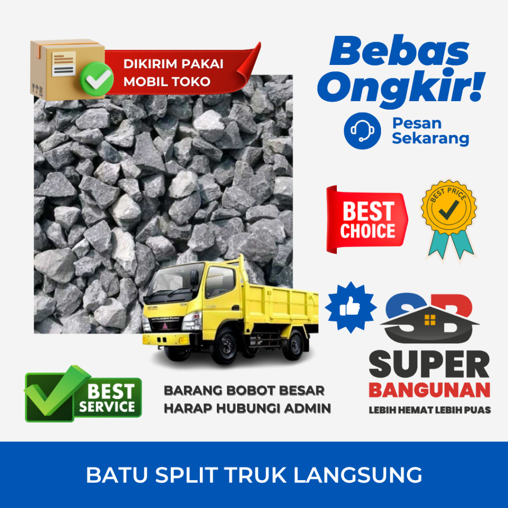 Jual BATU SPLIT TRUK LANGSUNG PANGKALAN | Shopee Indonesia