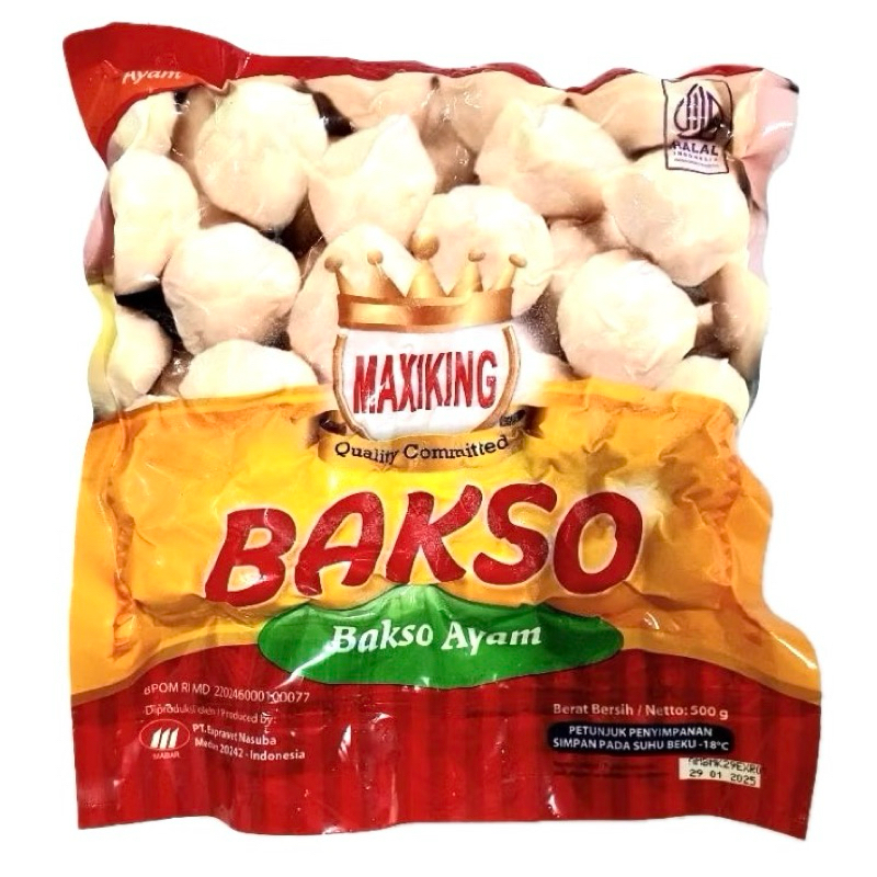 Jual Maxiking Bakso Ayam 500g | Shopee Indonesia