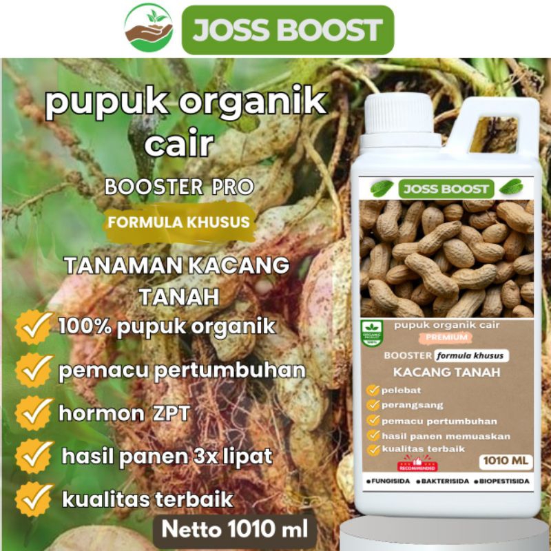 Jual Pupuk Organik Cair Booster KACANG TANAH, POC JOSSBOOST Kacang Tanah, poc kompos organik ...