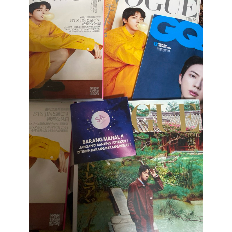 Jual Vogue Jin BTS Magazine | Shopee Indonesia