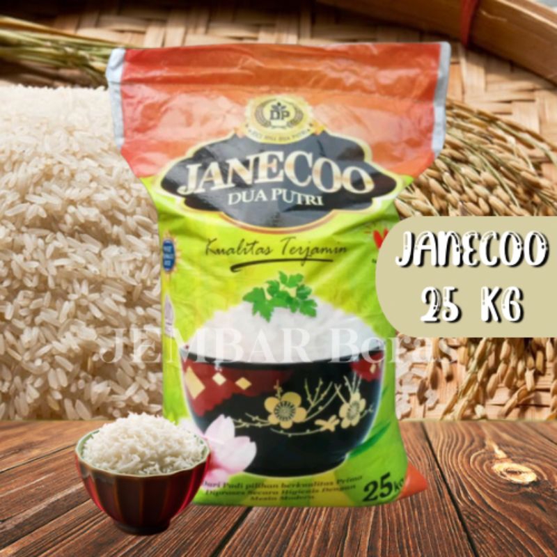 Jual BERAS PREMIUM MERK JANECOO 25KG | Shopee Indonesia