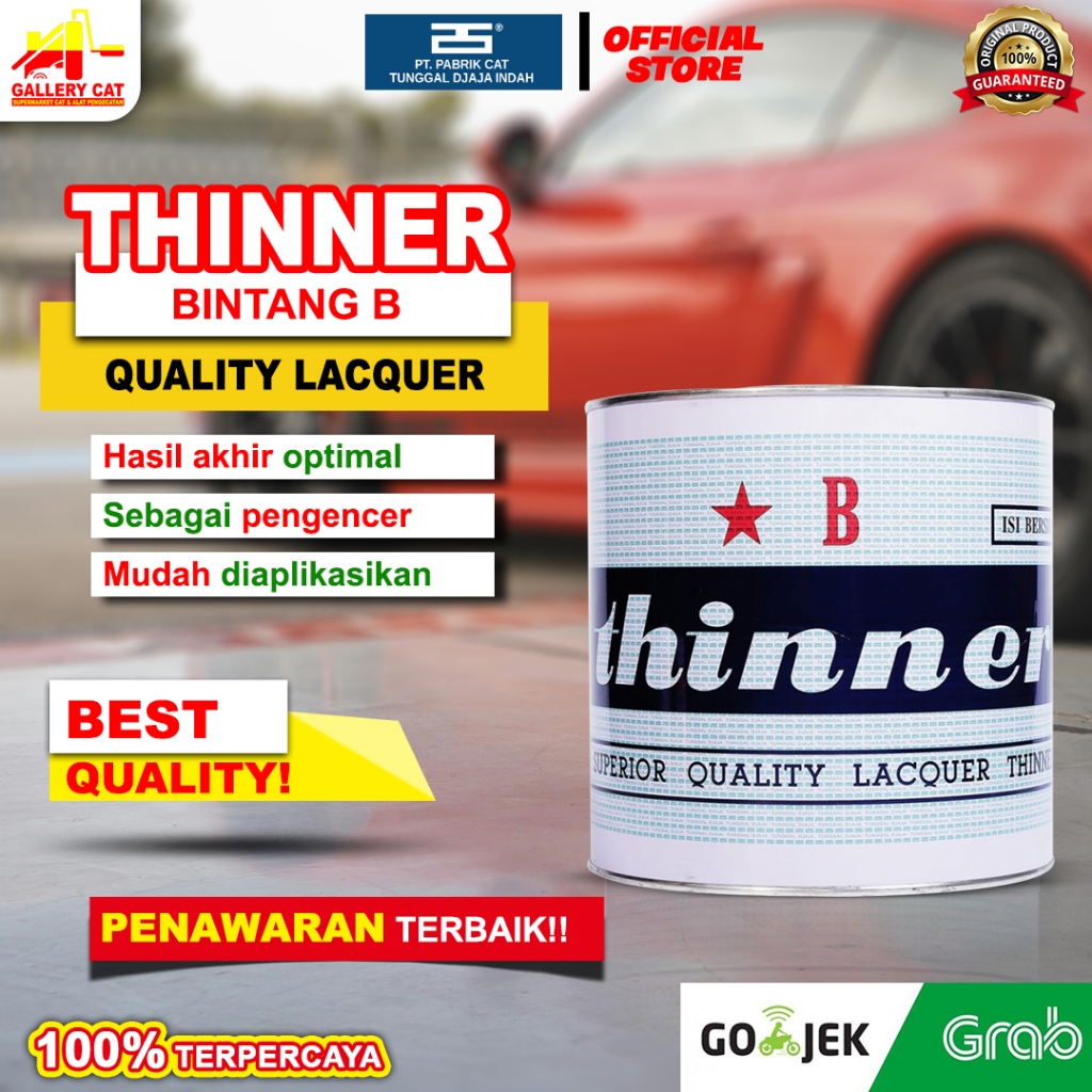 Jual Bintang thinner B 1ltr | Shopee Indonesia