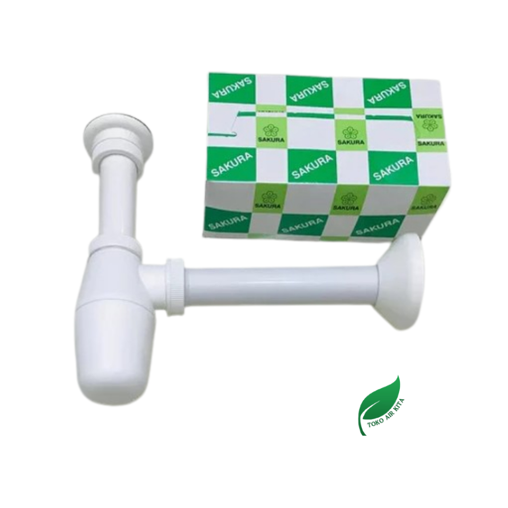 Jual Sifon Pembuangan Wastafel PVC / Sifon Botol + Avur Afur Leher ...