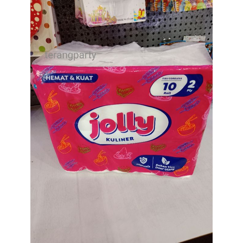 Jual JOLLY CORELESS / JOLLY KULINER / TISSU MAKAN / TISSU JOLLY / TISSU ...