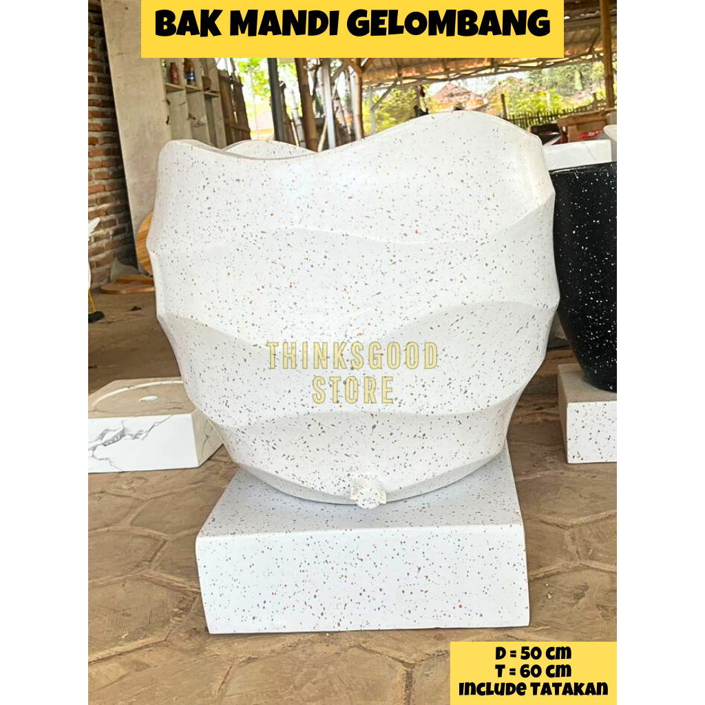 Jual BAK MANDI GENTONG AIR MINIMALIS MODEL TERASO MODEL GELOMBANG ...