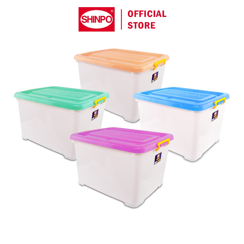 Jual SHINPO Kontainer Plastik Dengan Roda Mega Container Box Kotak ...