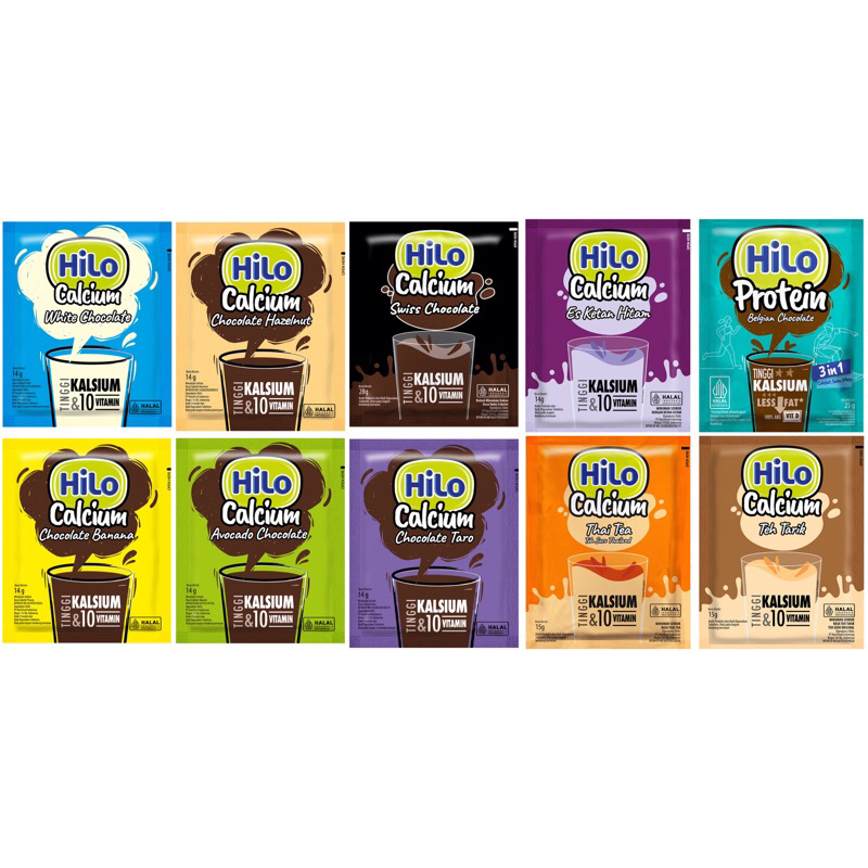 Jual Hilo Sachet Varian Rasa 1 Renceng @10pcs | Shopee Indonesia