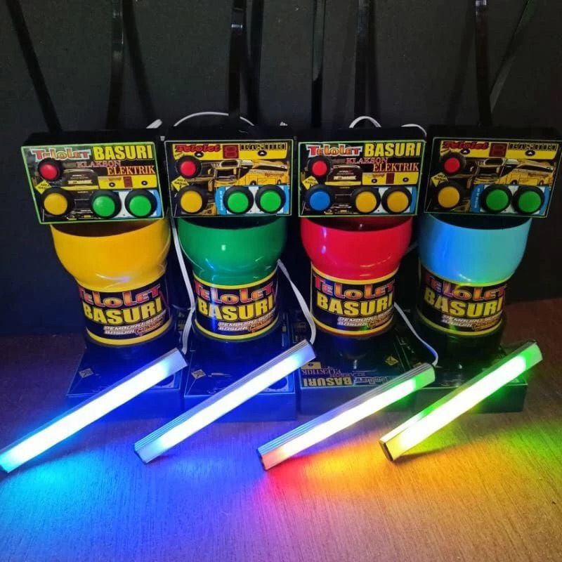 Jual Klakson Telolet Basuri Sepeda Anak Full Lampu Strobo | Shopee ...