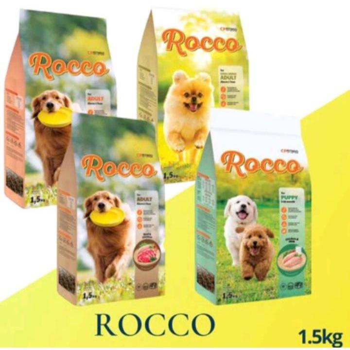 Jual Rocco 1.5 KG - All Varians ( Duck/Beef/Lamb/Puppy ) / MAKANAN ...