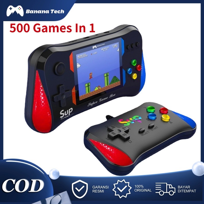 Jual Banana Tech Gameboy X7M Layar Lebar 3.0" Konsol Game 500 Game 1 ...