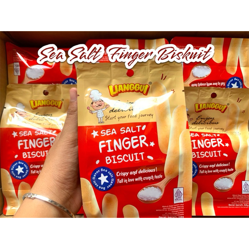 Jual SEA SALT FINGER BISCUIT|SUPER ENAK|HARGA MURAH MERIAH| | Shopee ...
