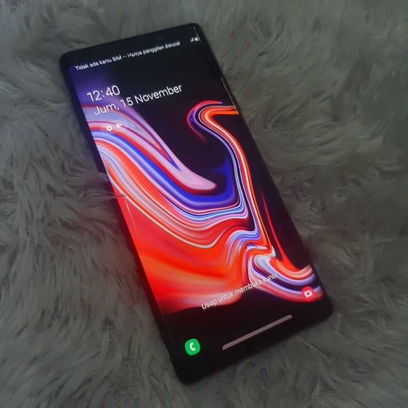 Jual Samsung Galaxy Note 9 Ram 6/128Gb Jaringan 4G eks Garansi resmi ...