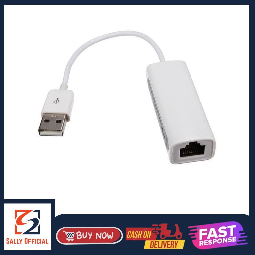Jual USB LAN Adapter / Converter USB to LAN / USB To Ethernet RJ45 ...