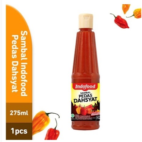 Jual INDOFOOD SAOS SAMBAL PEDAS DAHSYAT 275 ML | Shopee Indonesia