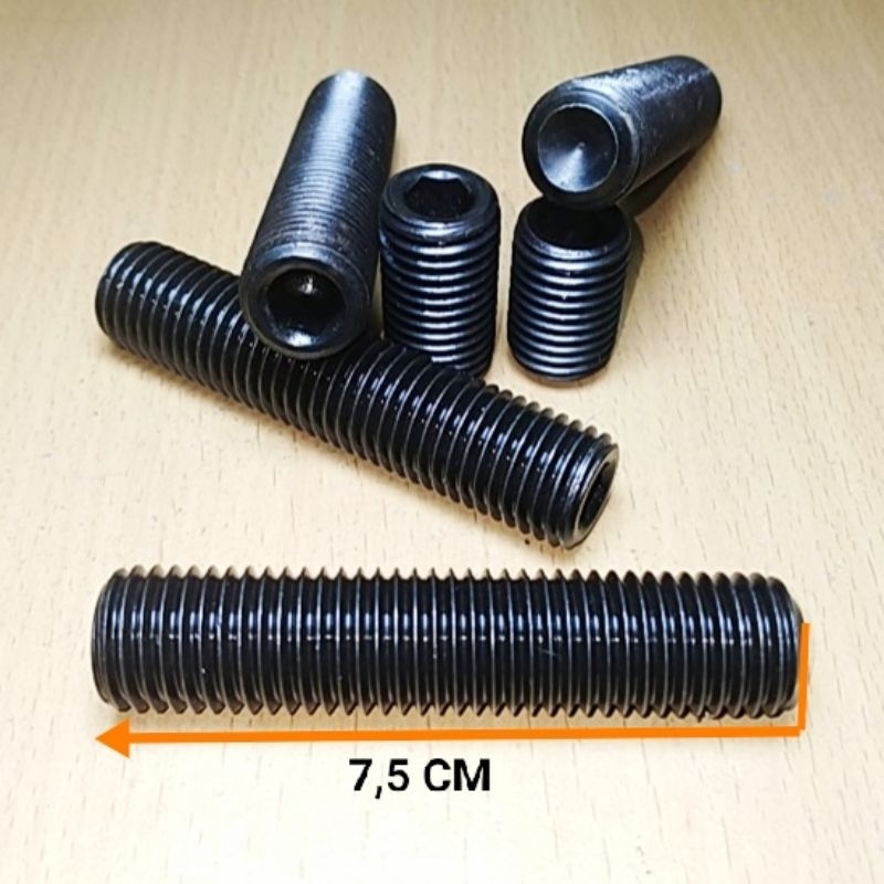 Jual baut L tanam m16x75mm pitch 2,0 set screw baut tanam Ltk m16 ...
