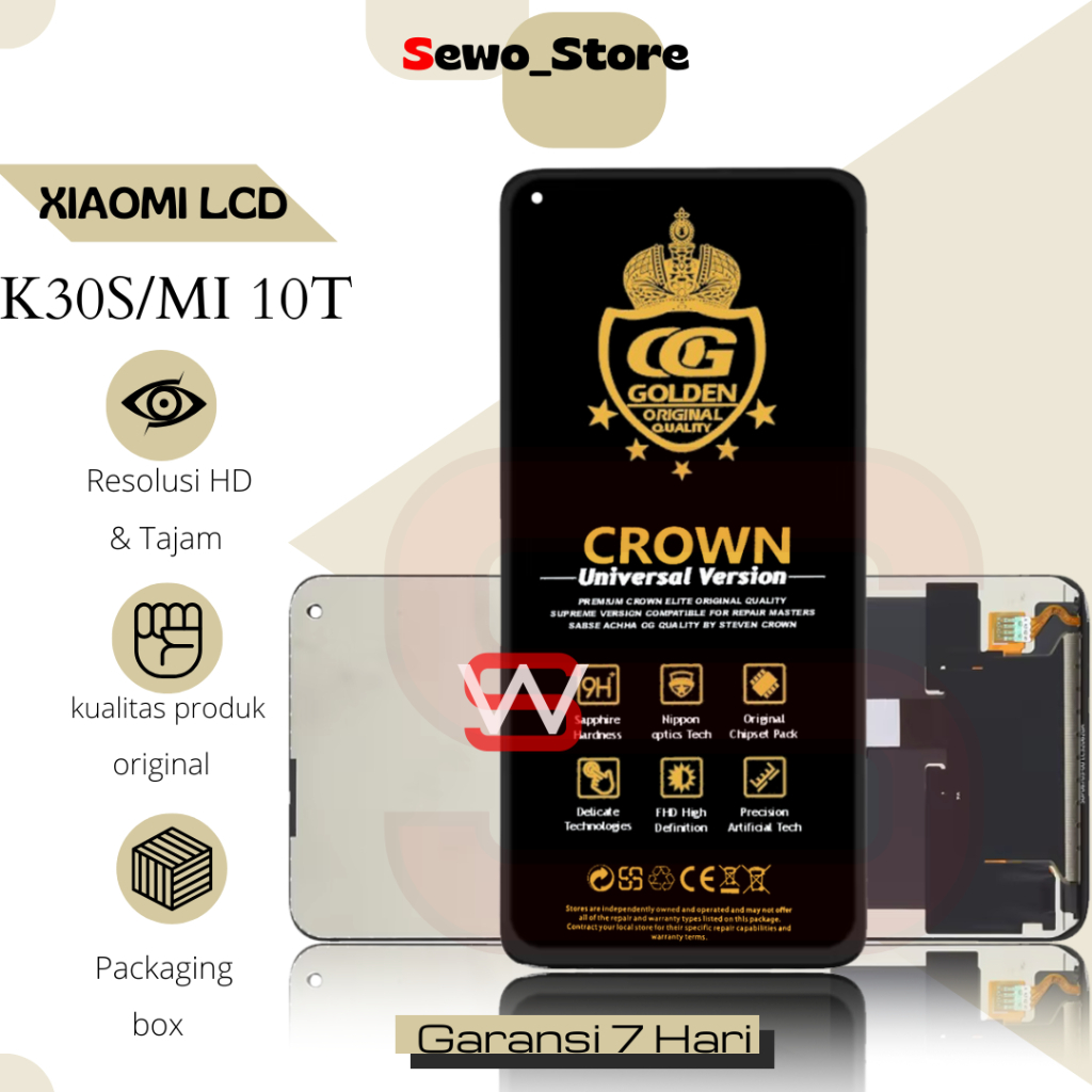 Jual LCD TOUCHSCREEN XIAOMI REDMI MI 10T / MI 10T PRO 5G / REDMI K30S ORIGINAL FULLSET COMPLETE ...