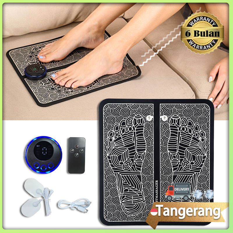 Jual Alat Pijat Kaki Elektrik EMS Foot Massager with Remote Serbaguna ...