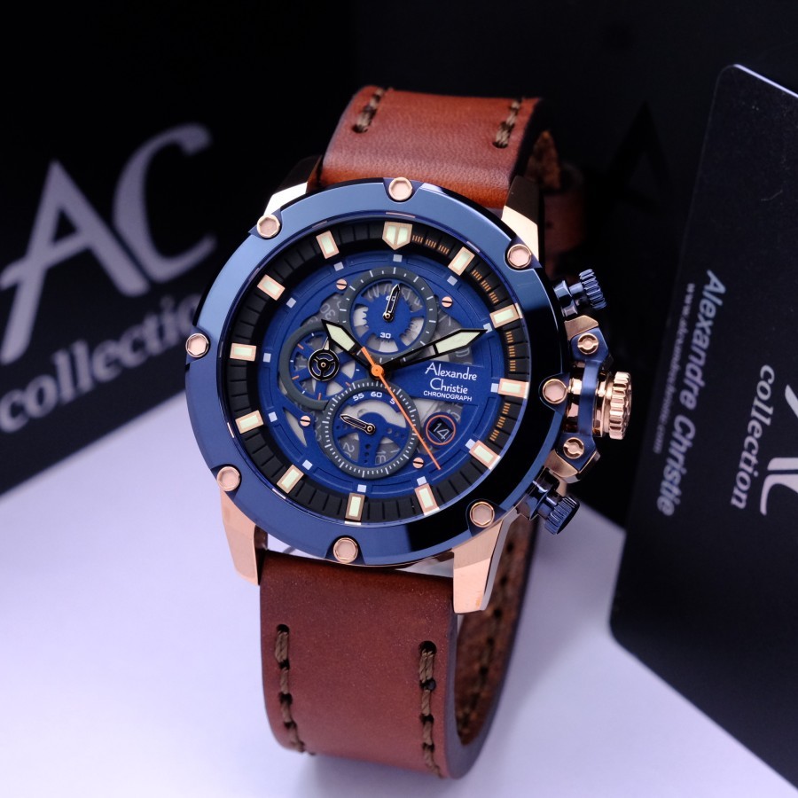 Jual ALEXANDRE CHRISTIE 6564 MC KULIT PRIA ORIGINAL GARANSI 1TAHUN ...