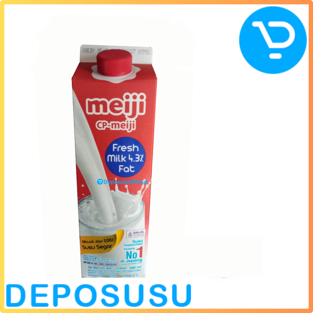 Jual Meiji Pasteurized Fresh Milk Import Japan Deluxe Milk Susu Segar terlaris di Jepang Cp ...