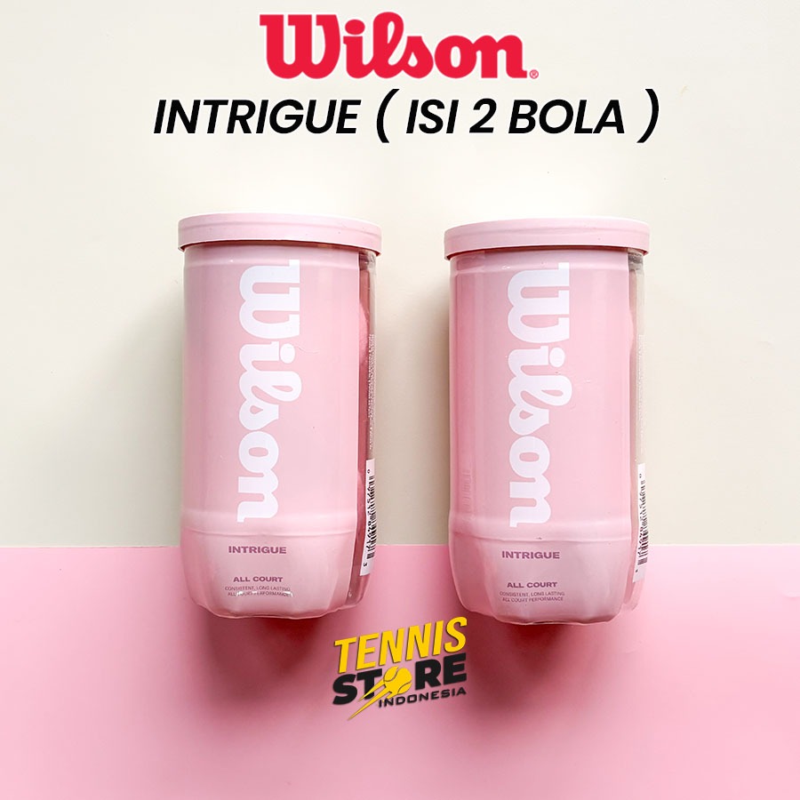 Jual Bola Tenis Wilson SAKURA PINK INTRIGUE Tennis Ball / Limited ...