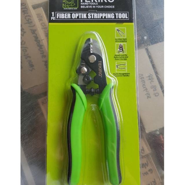 Jual Tekiro Tang Potong Kabel Fiber Optik 6.3 Inch Tekiro Fiber Optik ...