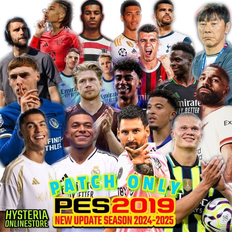 Jual [HITS] PES 2019 New Update Season 2024 ° PES 2019 New Update ...