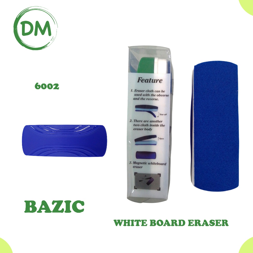 Jual PENGHAPUS PAPAN TULIS magnet BAZIC 6002 | Shopee Indonesia