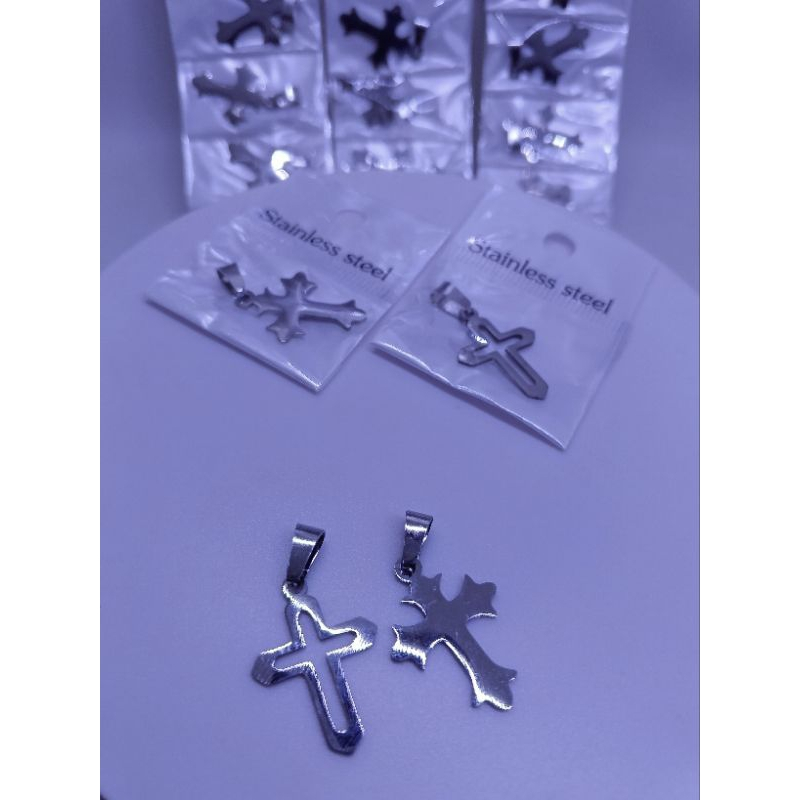 Jual Liontin Kalung Anak Model Salib Bahan Titanium Glossy Selamanya ...